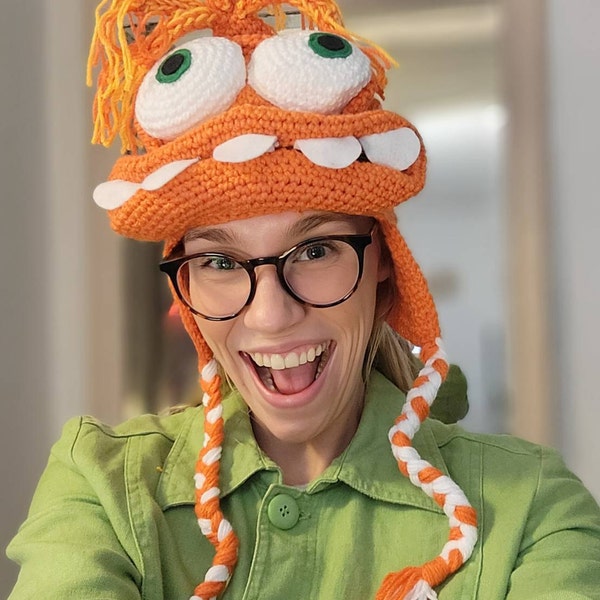 Super Cool Inside Out, SADNESS Inspired Knitted Hat, All Sizes - Etsy