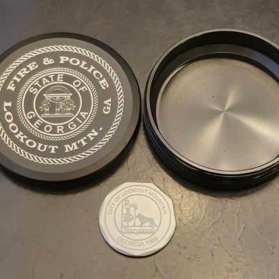 Premium Laser Engraved Golf Ball Markers Coins Gift for Dad Bachelor ...