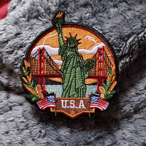 Osaka Patch – Osaka Castle & Cherry Blossoms – Embroidered Souvenir ...