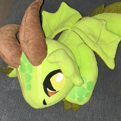 Neck Dragon Plush Sewing Pattern .pdf Tutorial Posable Wearable ...