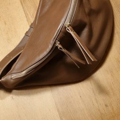 Black Leather Bag Soft Leather Bag Slouchy Leather Bag Large Women ...