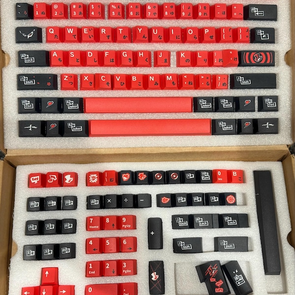 Green Black Link Keycaps Theme Keycap Set for Mechanical Keyboard | 140 ...