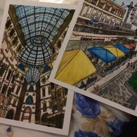 Philippines Art Print | A4 Size | Hand Drawn Illustration, Gouache Print, Wall Art, Painting ...