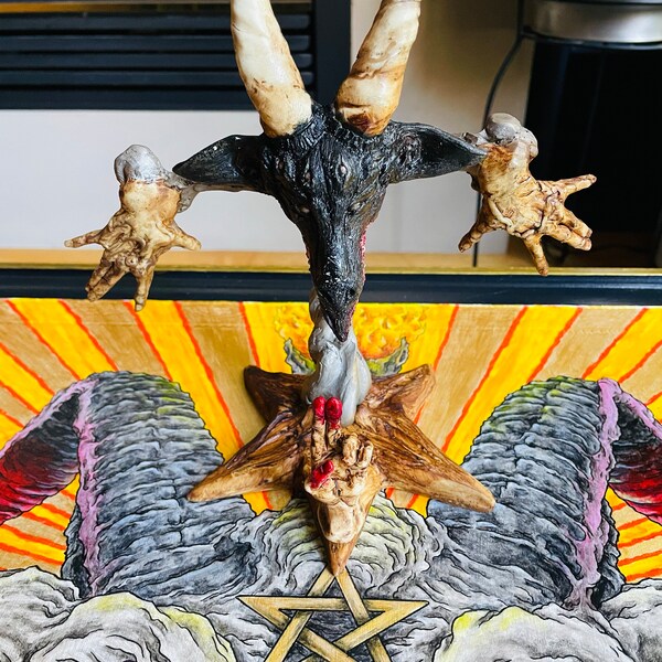 Forbidden Fruit Occult KVLT AVE Baphomet Baal - Etsy