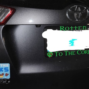 Lilo and Stitch Inspired License Plate Frame, Ohana is Essential ...