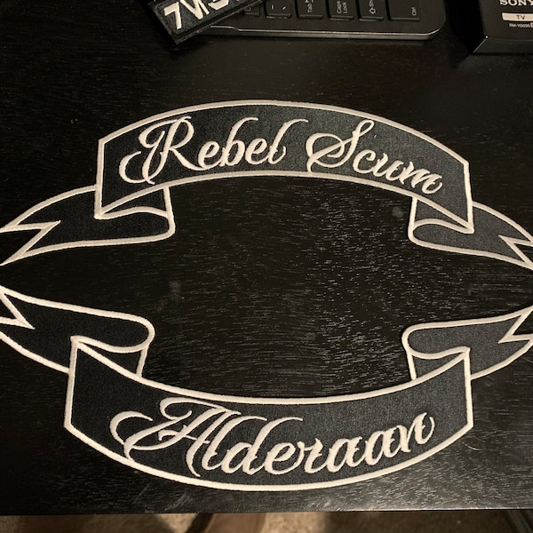 STAR WARS Rebel Scum Banner/rocker - Iron or Sew On - Etsy