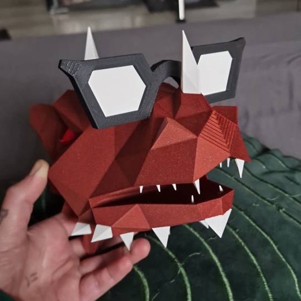 Oldschool Runescape Mr. Mordaut Dragon Head: 3D Printed Wall Art - Etsy