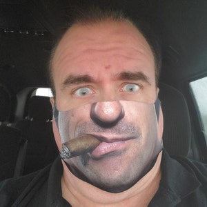 9 Different Design Classy Man Face Mask With Filter Cigar - Etsy