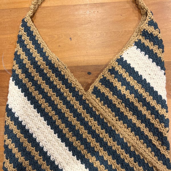 CROCHET PATTERN + VIDEO Just a Rectangle Crochet Danbury Bag Pattern ...