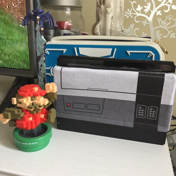 Switch Dock Sock 80s Retro Gaming Video Game Screen Protector Cozy ...