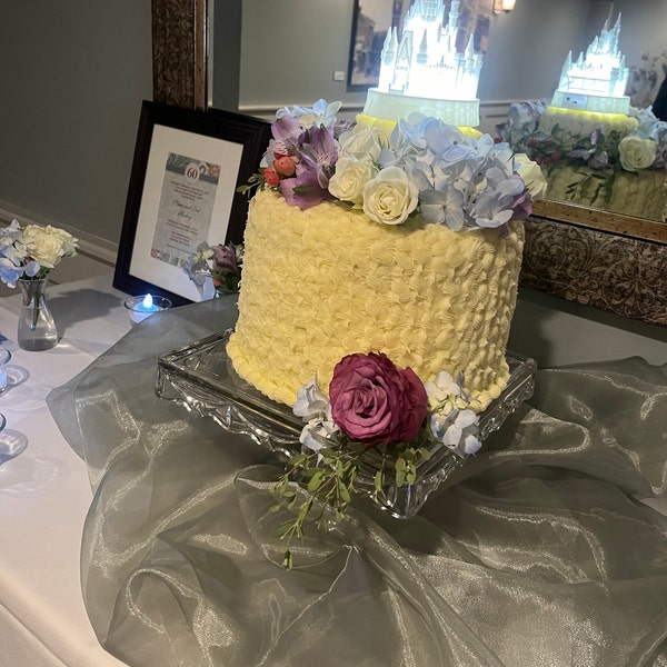 Cinderella Castle Night Light - Cake Topper - 3D Printed - Miniature ...