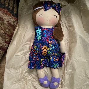 Handmade Rag Doll Design Your Own Doll Custom 40cm 16 - Etsy