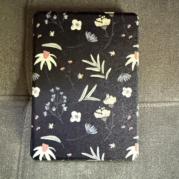 Personalized Fabric Pure Daisy Flower Kindle Case, Personalized Kindle ...