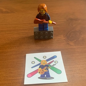 Grateful Dead Stage CUSTOM Made of Lego Bricks Jerry Garcia - Etsy