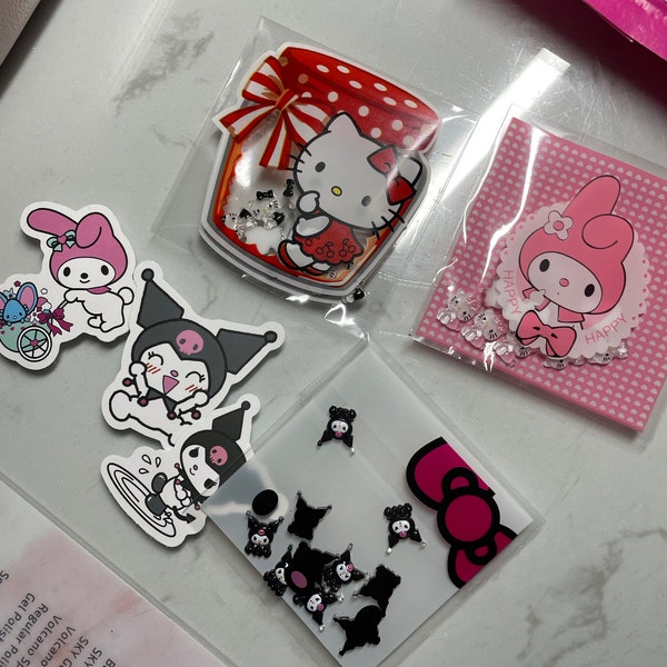 8 Sets 3D Puffy Stickers for Scrapbooking, Journals , DIY , Deco Kawaii ...