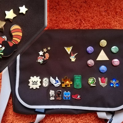 Trio of Gold Stars Enamel Pin Set // Achievement Pins, Collar Pins ...