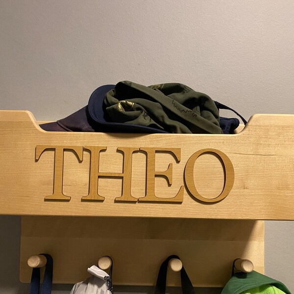 Wooden Letters MDF Beech Decoration Letters Wooden Decorations Crafting ...