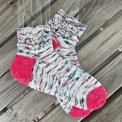 Easy Basic Worsted Weight Sock Knitting Pattern the - Etsy