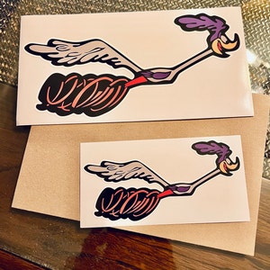 Vintage Plymouth Road Runner Logo Vinyl Decal Sticker multiple Sizes ...