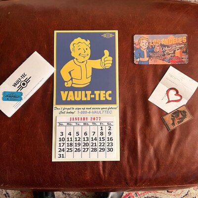 Un-official Handmade Fallout 12 Month Calendar for 2024 - Etsy