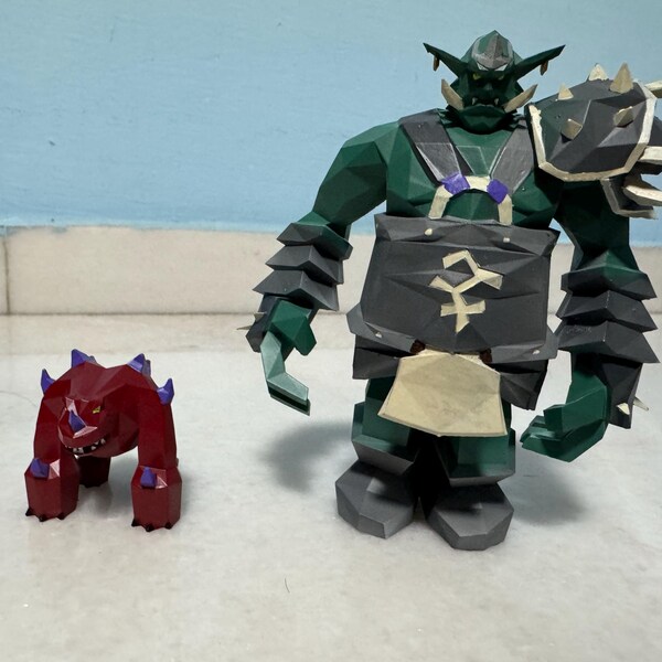 Callisto Resin Figure Osrs, Wilderness Boss Collectible, Hand-painted ...