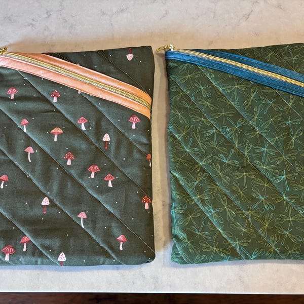 PDF Hemingway Pouch Pattern Digital Download Quilted Bag in Four Sizes ...