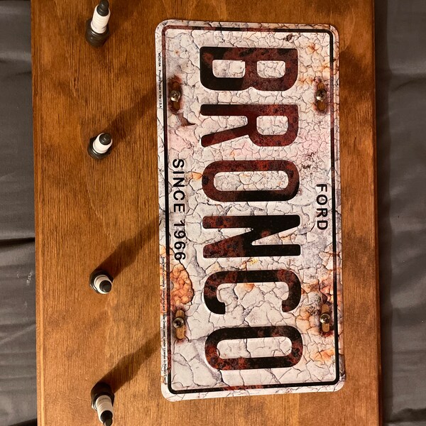Ford Camo Spark Plug Car Sign Coat Hook Key Holder Garage Decor ...