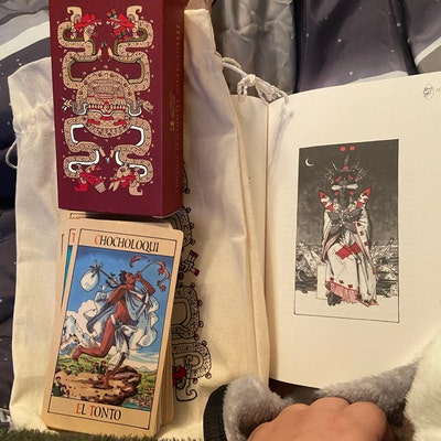 Tarot Yohualli Ehecatl Deck and Book Regular Shipping. Mexica Aztec ...