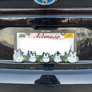 Ghost Themed Purple Spooky Cute License Plate Frame - Etsy