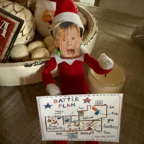 Home Alone Easy Elf Printable Instant Download, Home Alone Elf Props ...