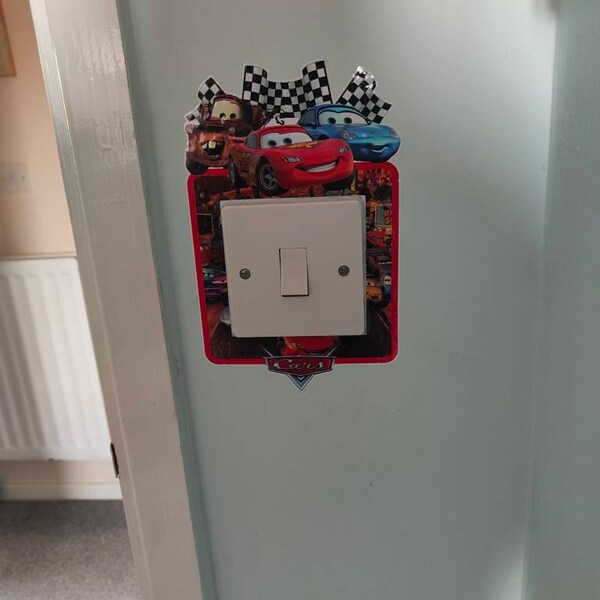 Stitch Light Switch Sticker - Etsy UK