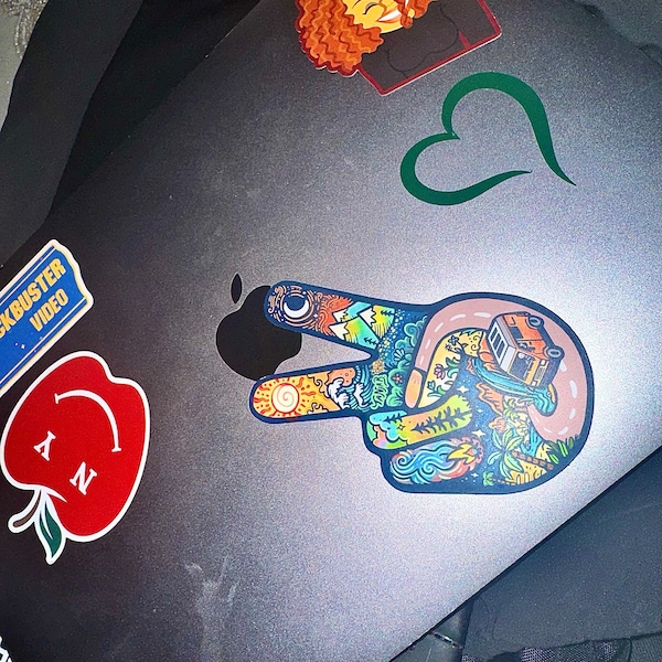 Heart Vinyl Decal, Heart Sticker, Heart Car Decal - Choose Your Color ...