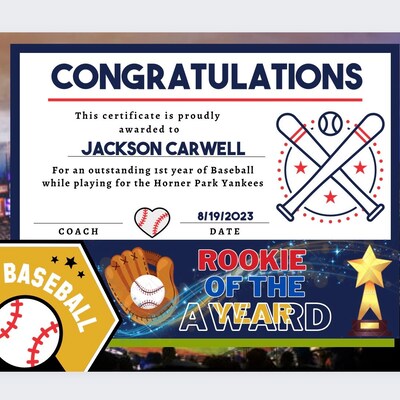 Printable Soccer Award Certificate, INSTANT DOWNLOAD, Editable Soccer ...