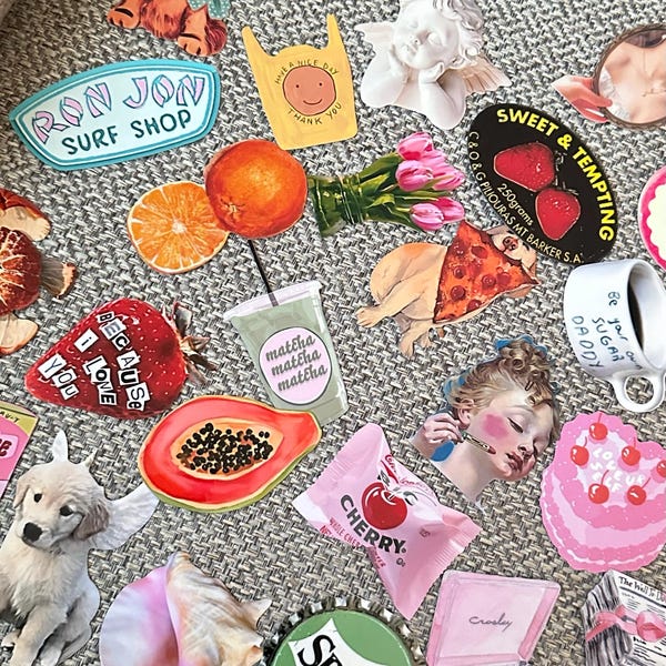 Mystery Sticker Pack,- Pinterest Aesthetic Stickers, Waterproof ...