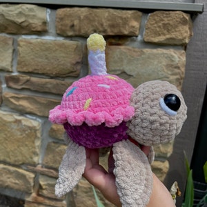 Cupcake Turtle Crochet Pattern PDF Download Beginner Friendly Amigurumi ...