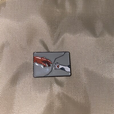 Cat Enamel Pin, Cute Pin, Kawaii Pin, Pin Badge, Hugging Cat, Cat ...