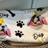Personalized Pet Cat Photo Blanket, Custom Cat Face and Name Blankets ...