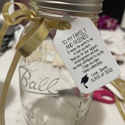 To My Family and Friends my MEDIUM, LARGE or SMALL Tag Personalized ...