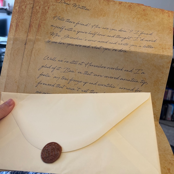 SPECIALIST: Letter Inspired by Pavi Largo repo the Genetic Opera - Etsy