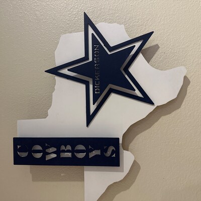 Personalized Cowboy Sign Texas Lighted Sign Man Cave Wall - Etsy