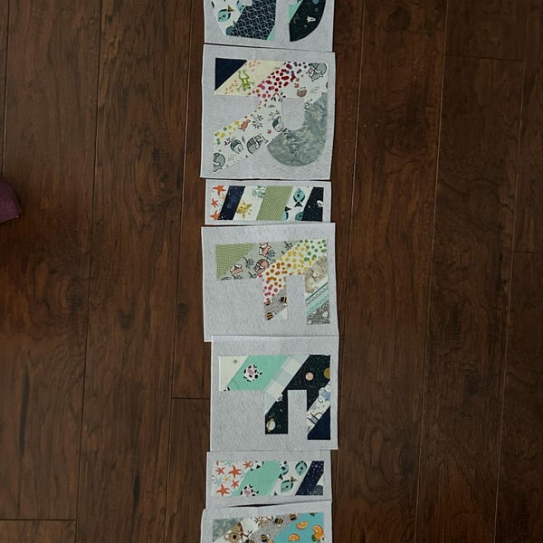 PDF Pattern Fabric Scraps Hare Pattern With Step-by-step Instructions ...