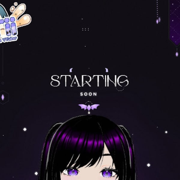 ANIMATED Pink Demon Stream Alerts | Twitch | Streamer | Cosmic | Soft ...