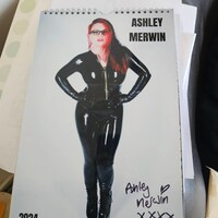 Ashley Merwin Pink Latex Dress A4 Signed Print - Etsy Ireland