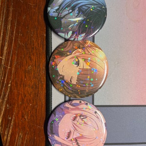 Project Sekai Colorful Stage Handmade 2.25in Holographic Character ...