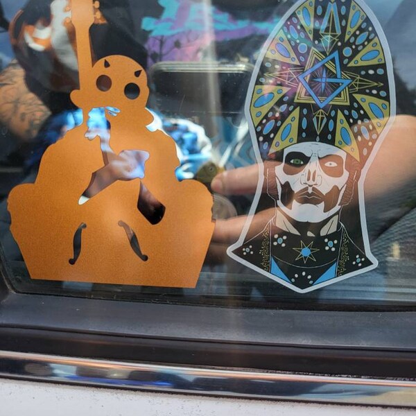Ghost Band Logo Decal Sticker Ghost BC Nameless Ghoul - Etsy UK