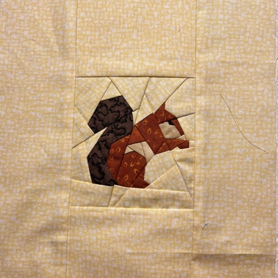 Wild Salmon Paper Pieced Quilt Block Pattern PDF - Etsy