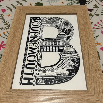 Best of London Framed London Print London Poster London Art Typographic ...