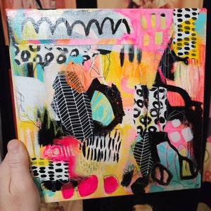 Translucent Collage Papers, Gelli Prints, Colorful Papers, Hand Painted ...