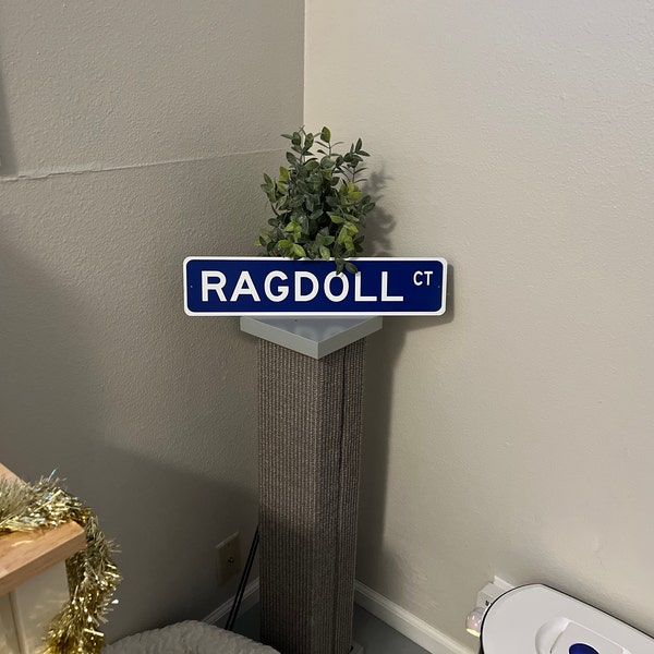 Ragdoll, Ragdoll Lover, Ragdoll Sign, Ragdoll Gift, Ragdoll Cat Decor ...