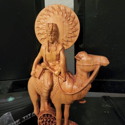 Goetia King Paimon Witchcraft Figure, Paimon Figure, Paimon Pagan ...